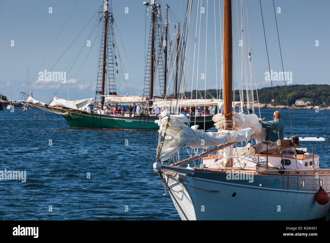 USA, Massachusetts, Cape Ann, Gloucester, America's Oldest Seaport ...