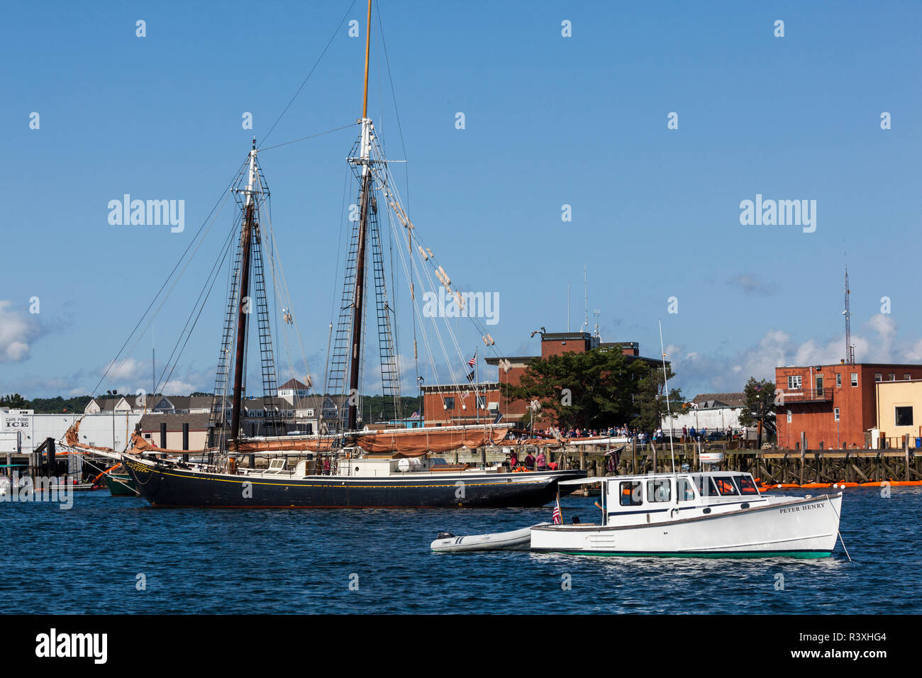 USA, Massachusetts, Cape Ann, Gloucester, America's Oldest Seaport ...