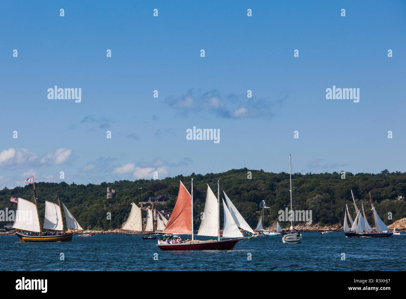 USA, Massachusetts, Cape Ann, Gloucester, America's Oldest Seaport ...