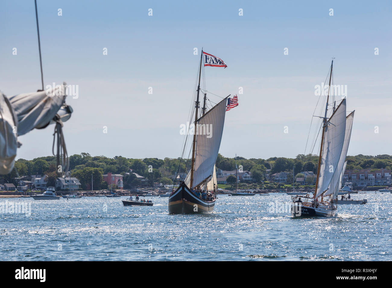USA, Massachusetts, Cape Ann, Gloucester, America's Oldest Seaport ...