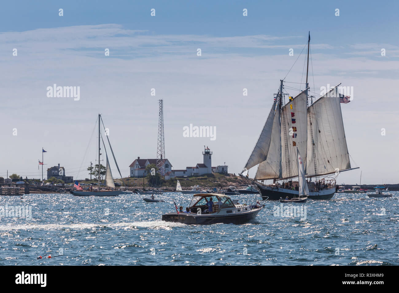 USA, Massachusetts, Cape Ann, Gloucester, America's Oldest Seaport ...