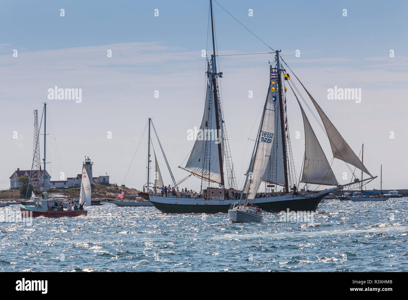 USA, Massachusetts, Cape Ann, Gloucester, America's Oldest Seaport ...