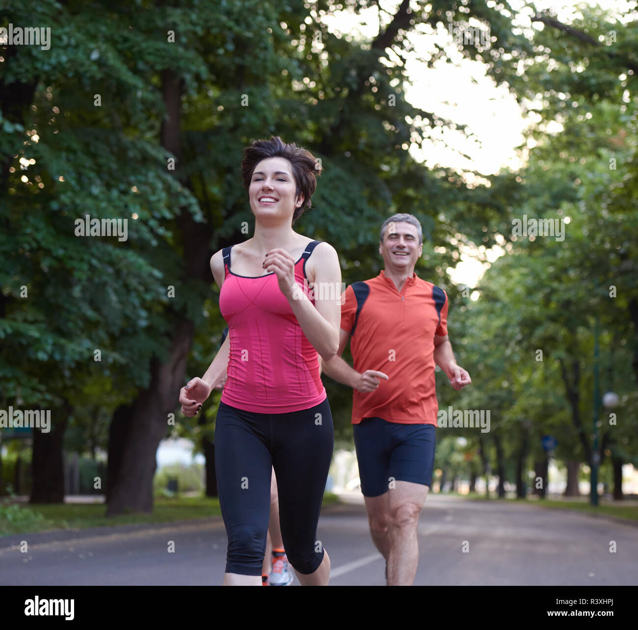 people group jogging Stock Photo - Alamy