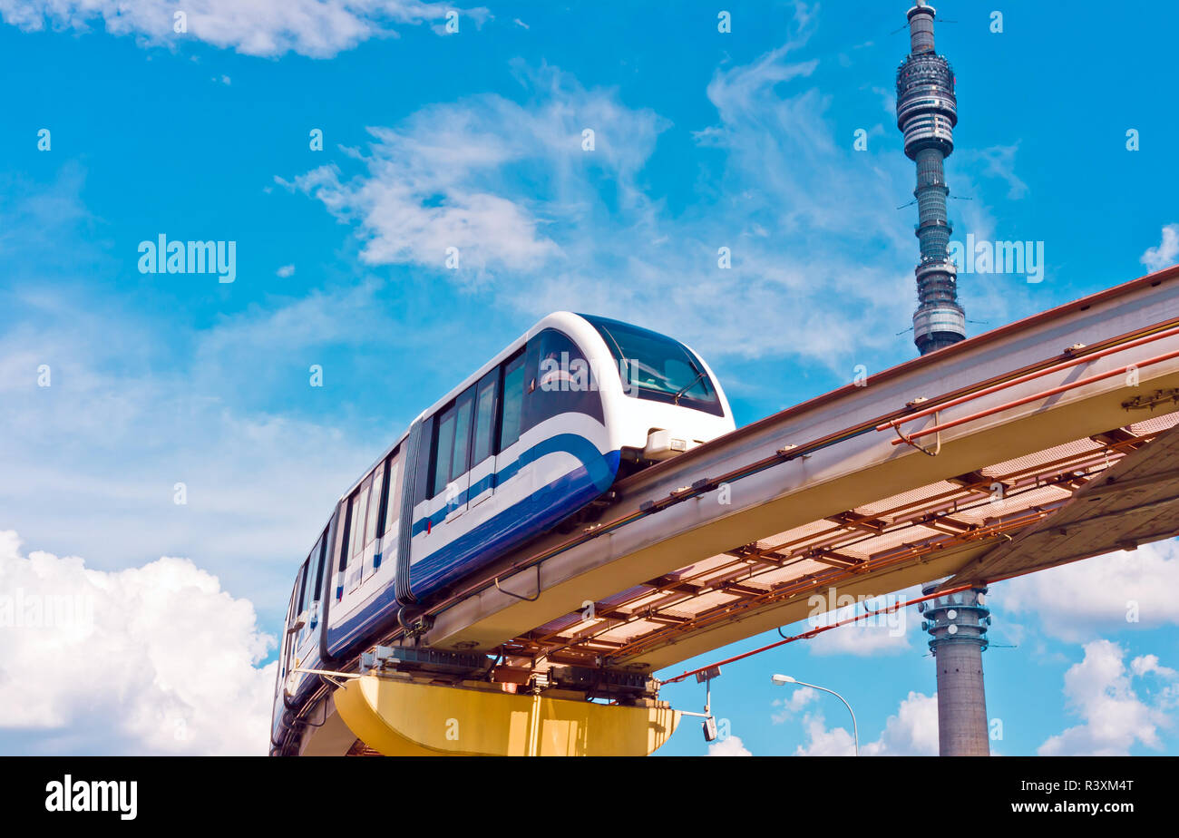 Elevated electric railroad tower hi-res stock photography and images ...