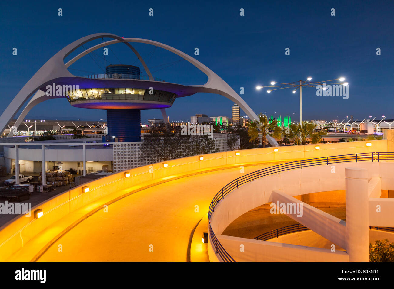 USA, California, Los Angeles. LAX, Los Angeles International Airport ...