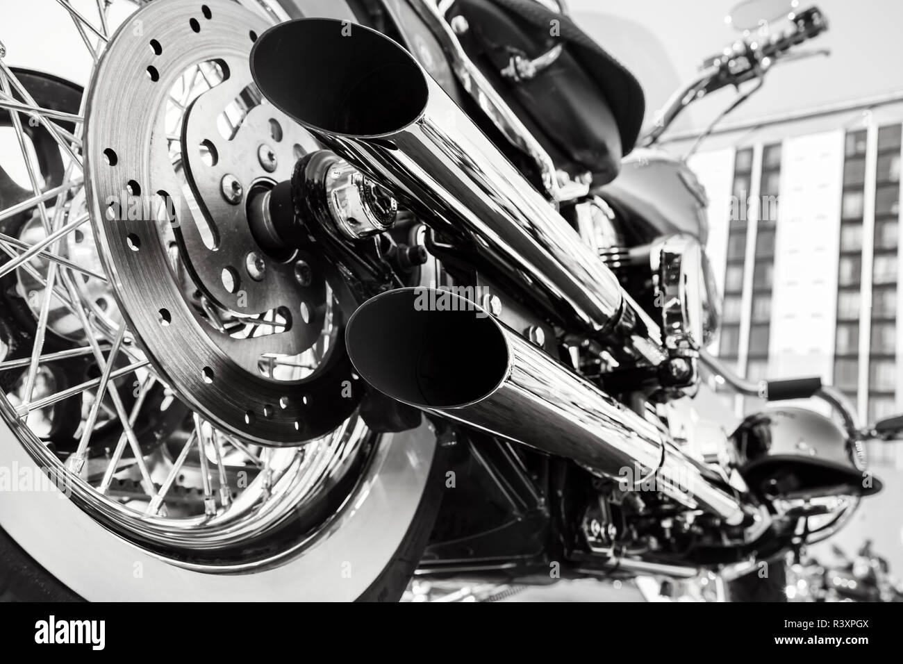 Custom iron man motorcycle hi-res stock photography and images - Alamy