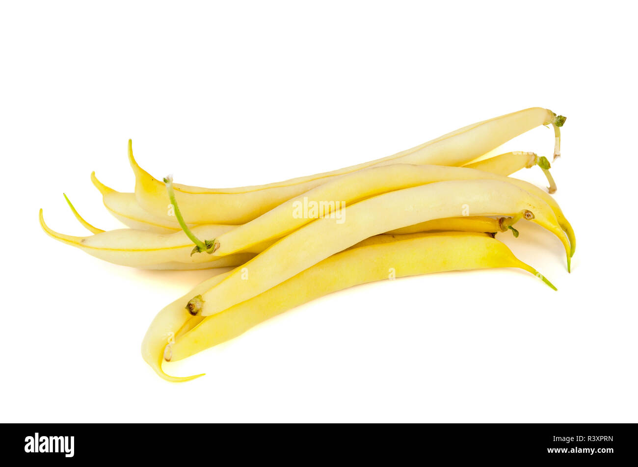 Long beans at market Cut Out Stock Images & Pictures - Alamy