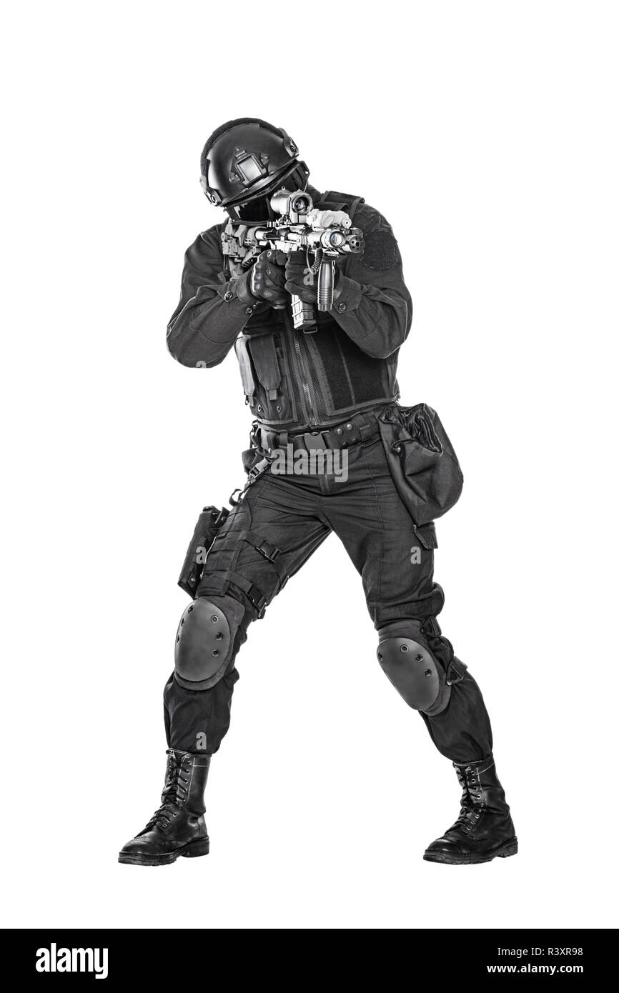 police officer SWAT Stock Photo - Alamy