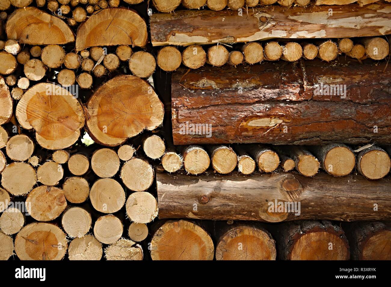 Large logpile hi-res stock photography and images - Alamy