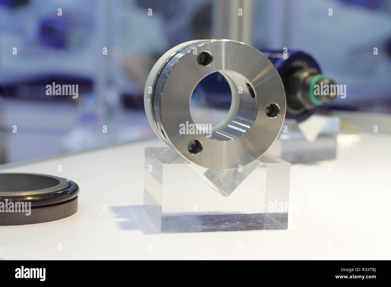 mechanical rotary joint for power transmittion ; close up Stock Photo ...