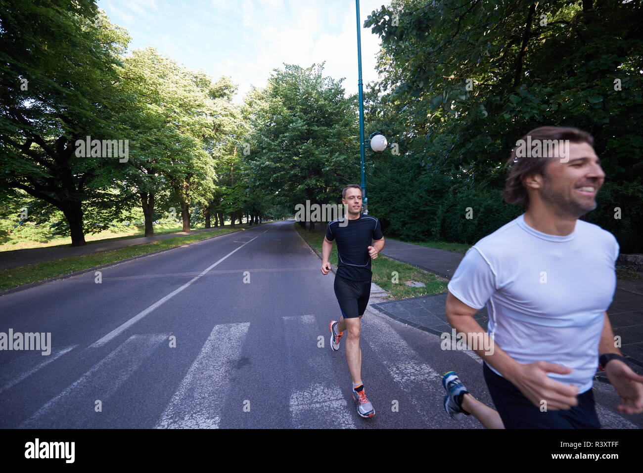 people group jogging Stock Photo - Alamy