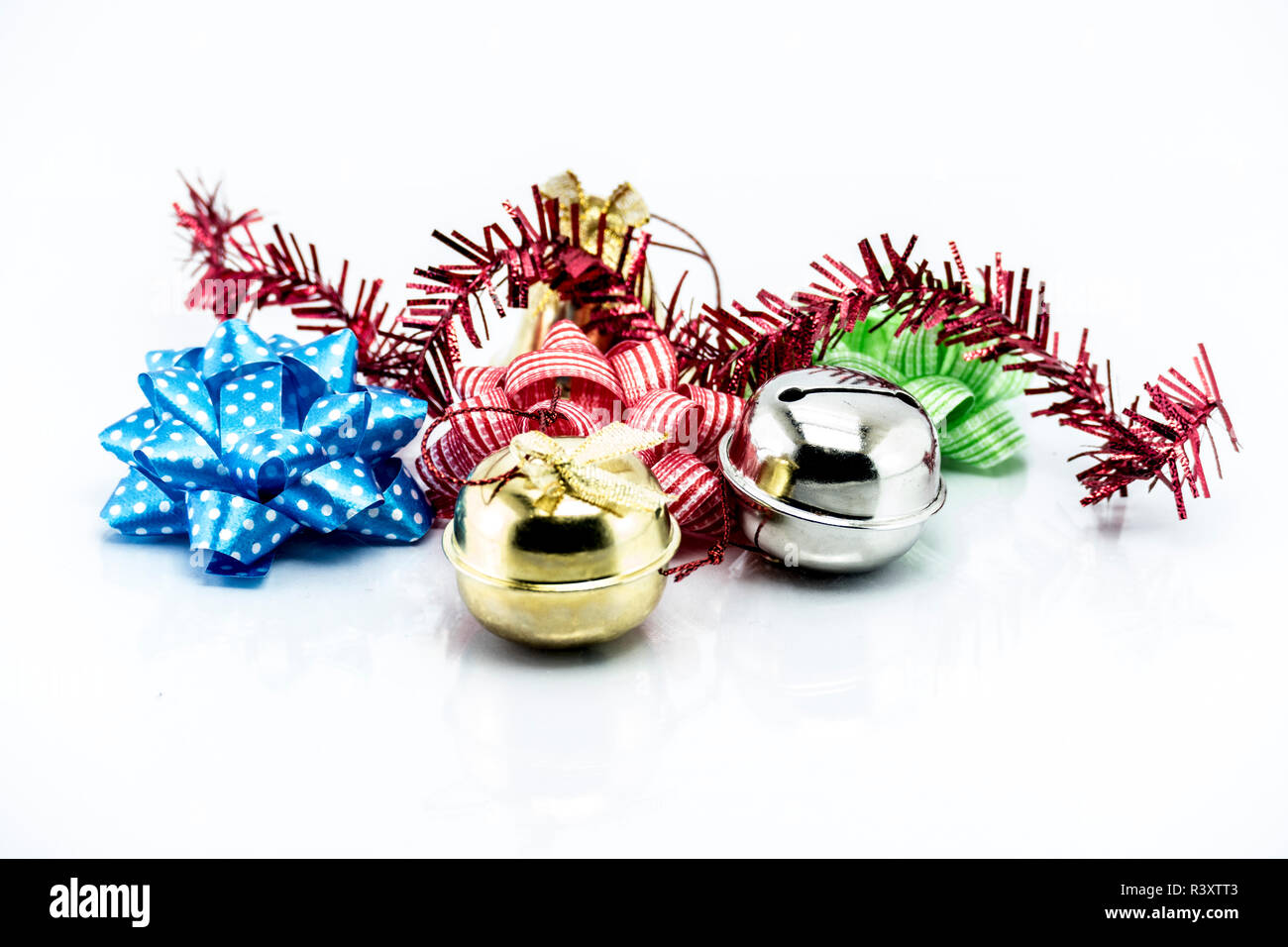 Collection christmas objects on Cut Out Stock Images & Pictures - Alamy