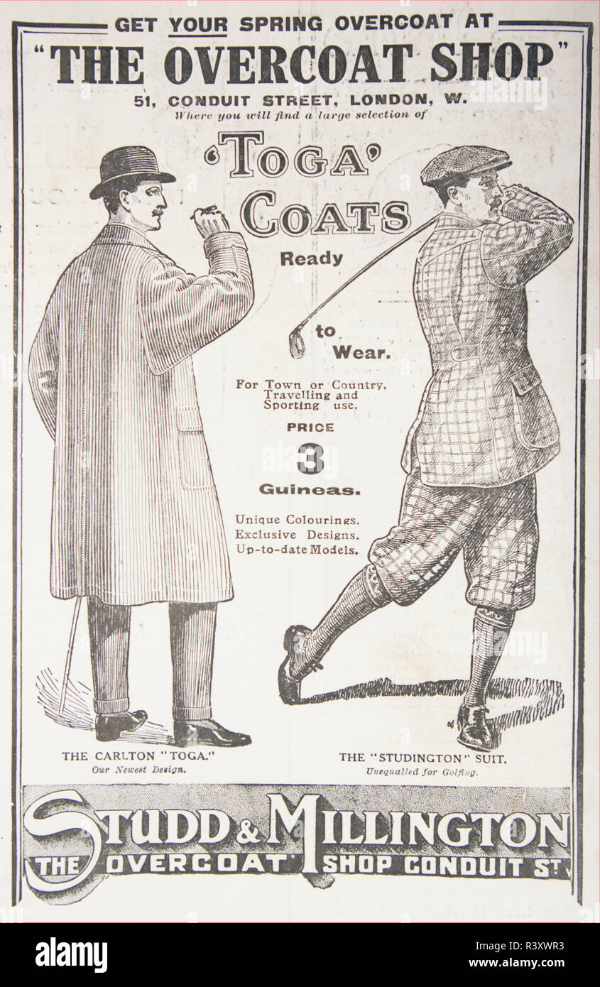 An old advert for Studd & Millington coats. From an old British ...
