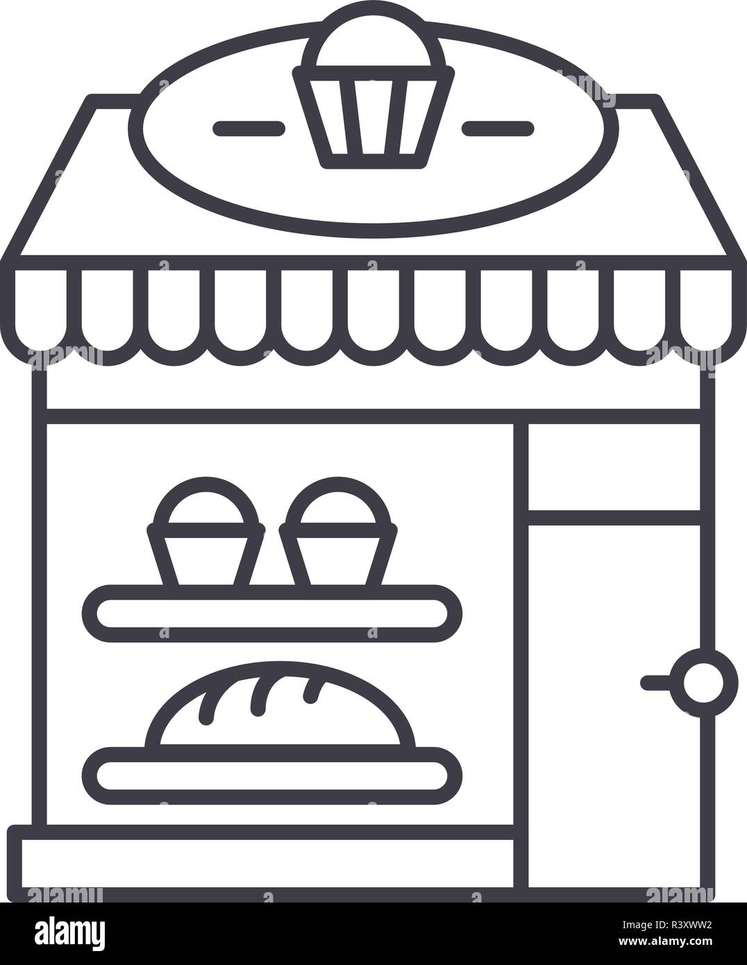 Bakery Clipart Black And White