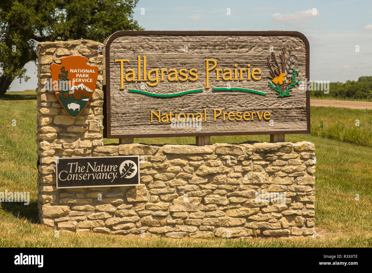 Tallgrass prairie national preserve hi-res stock photography and images ...