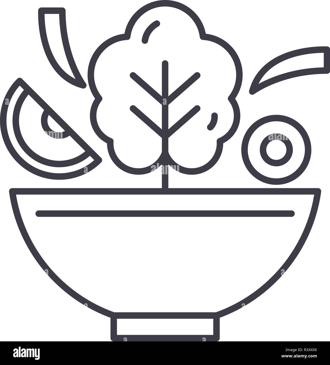 Salad Bowl Icon