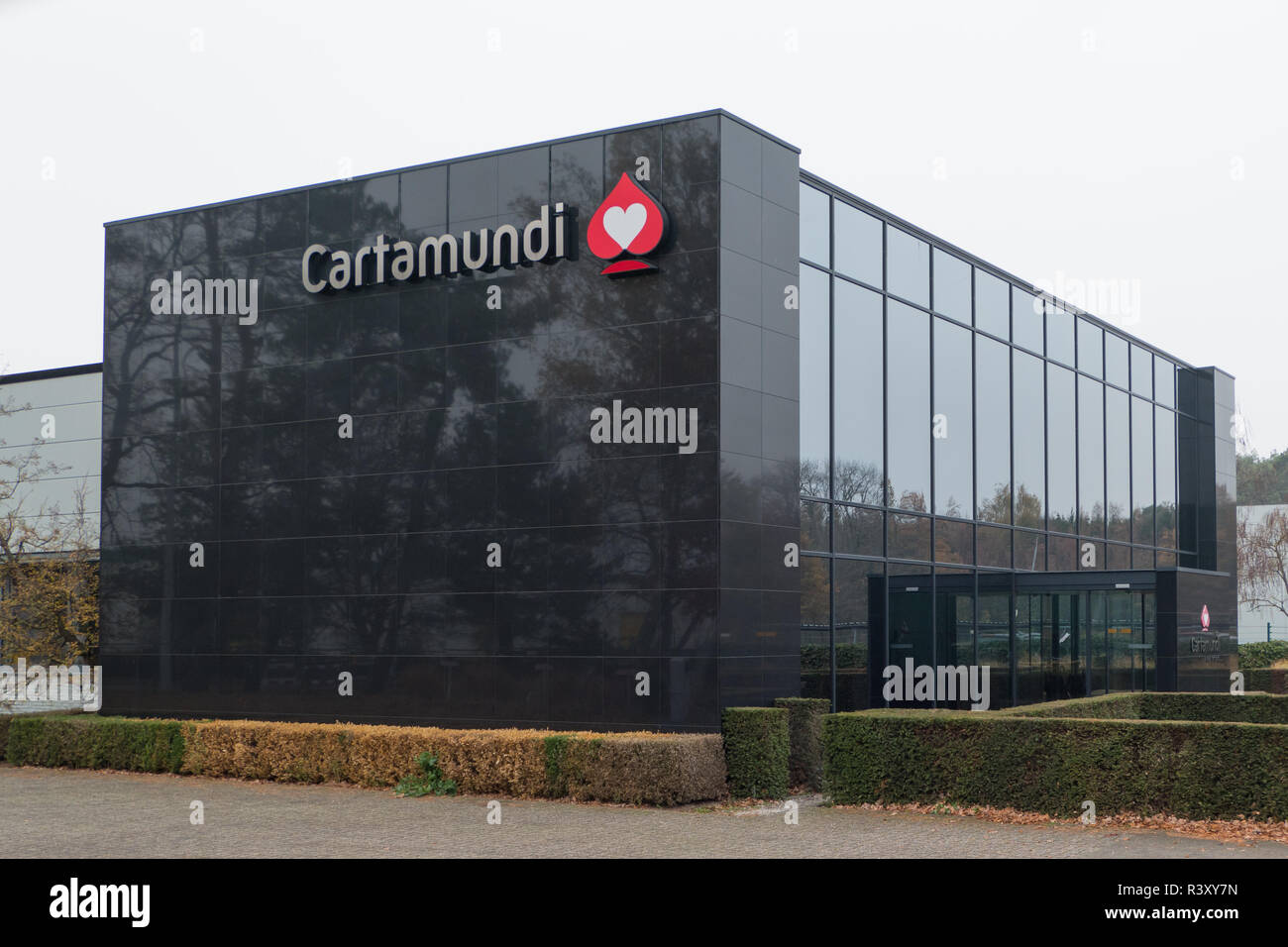 Office building of the Belgian card manufacturer Cartamundi in Turnhout ...