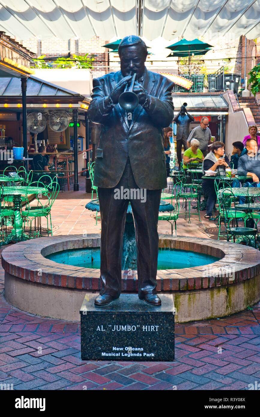 USA, Louisiana, New Orleans, French Quarter, Musical Legends Park ...