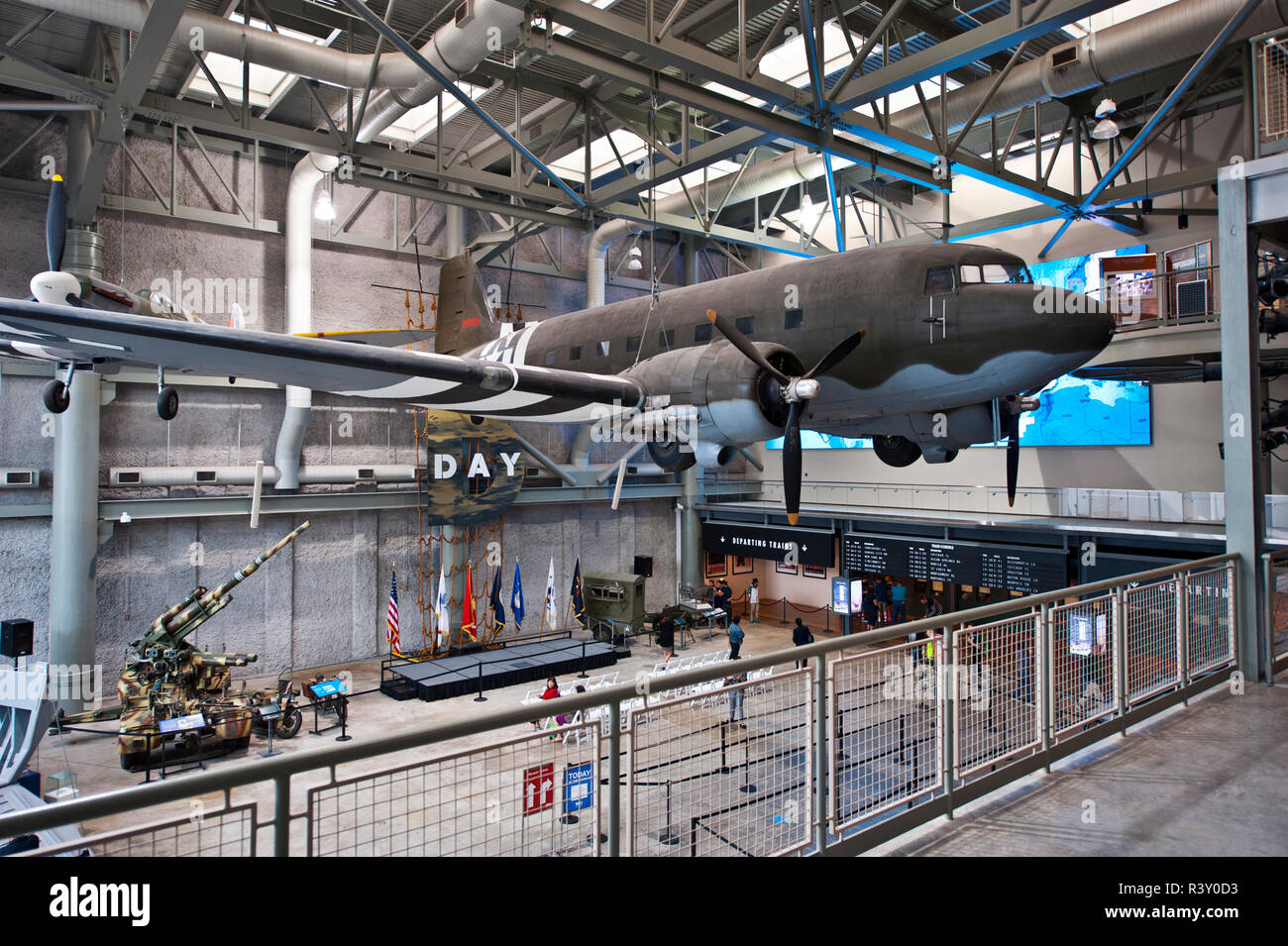 USA, Louisiana, New Orleans, National World War II Museum, Louisiana ...