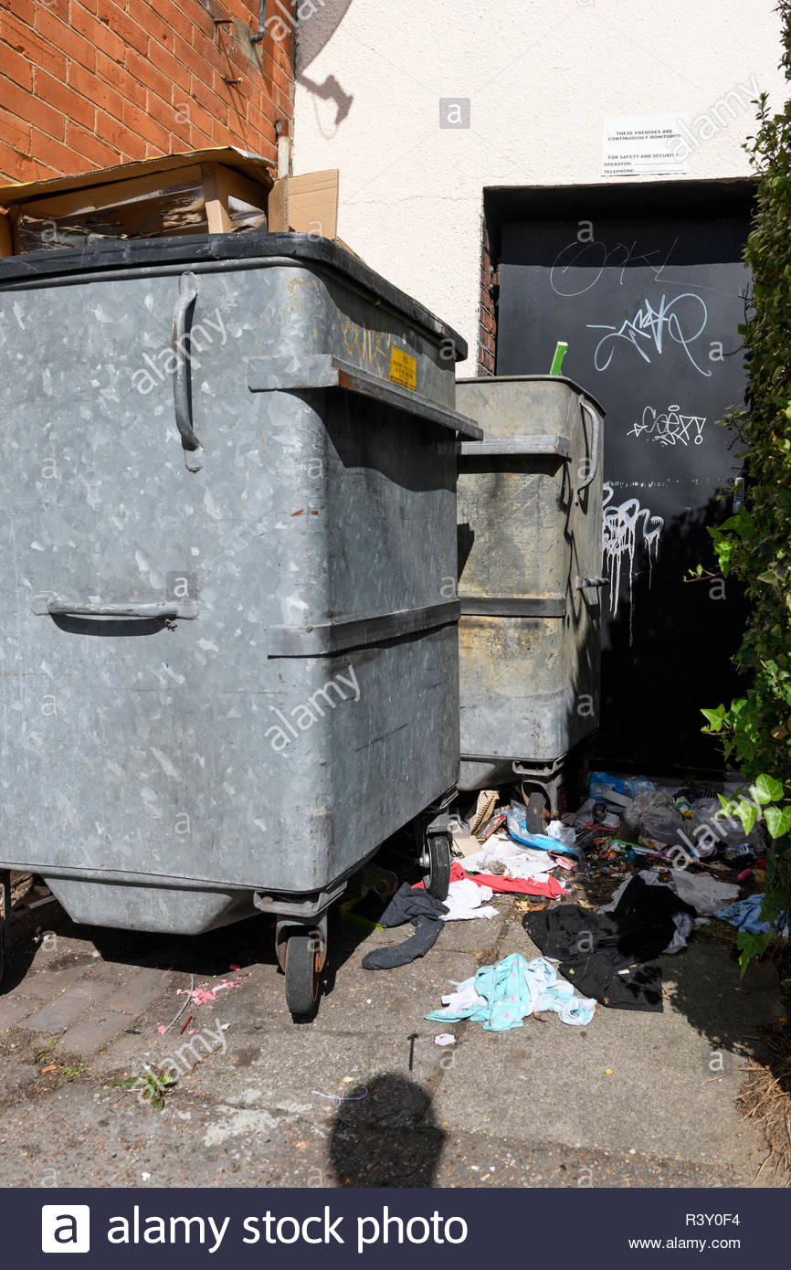 Rubbish Litter Trash Garbage Mess Untidy Messy High Resolution Stock ...