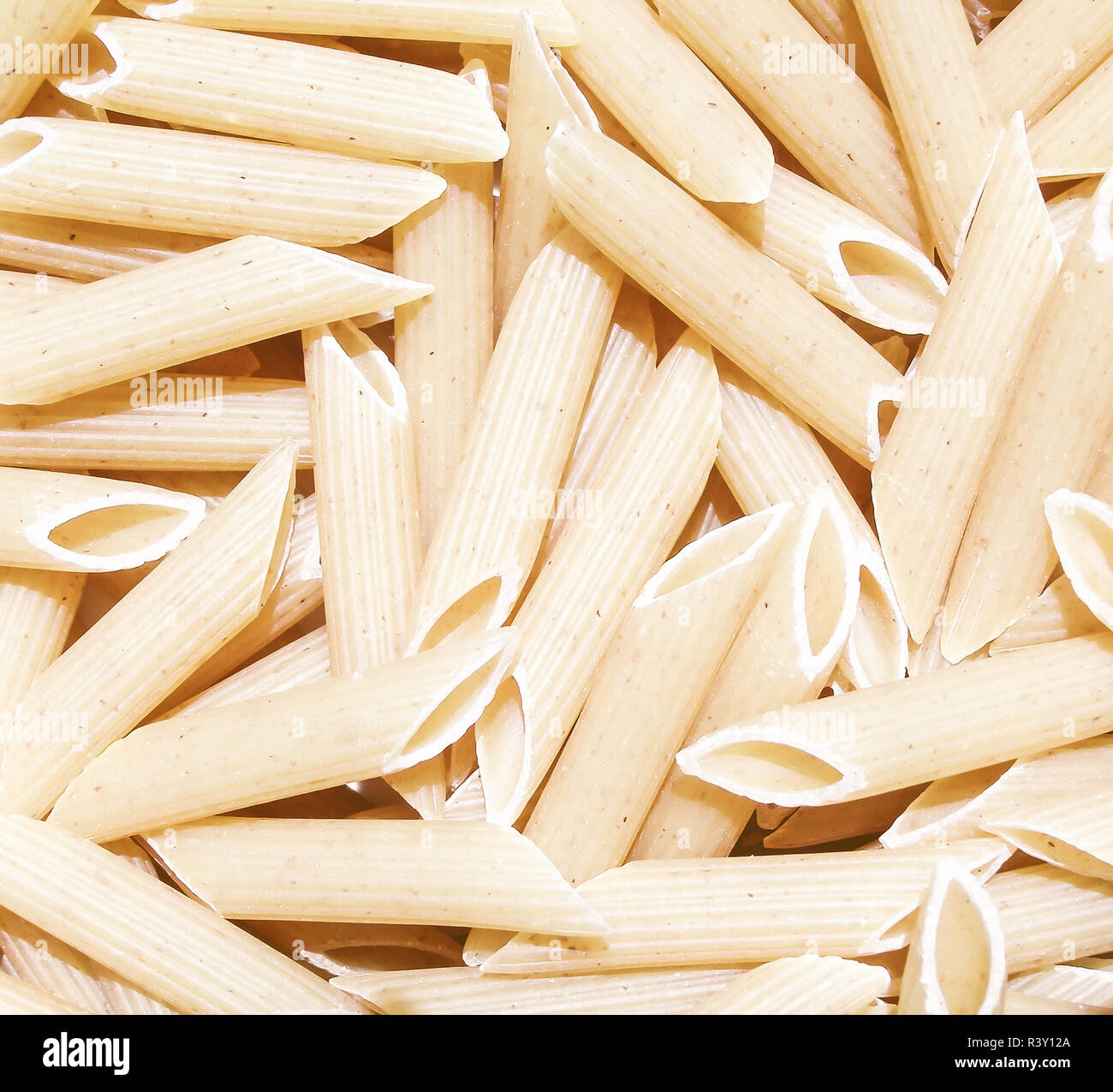 Retro looking Pasta picture Stock Photo - Alamy