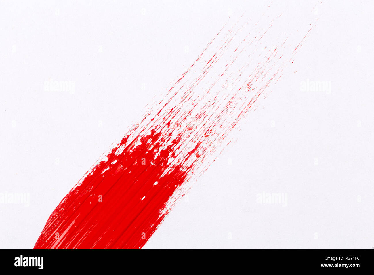 Red paint splash Stock Photo - Alamy