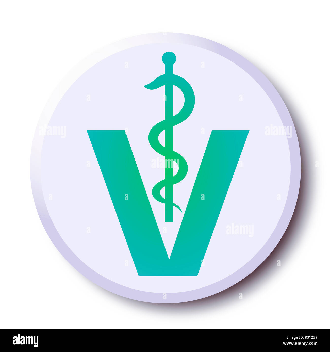 vet shield button Stock Photo - Alamy