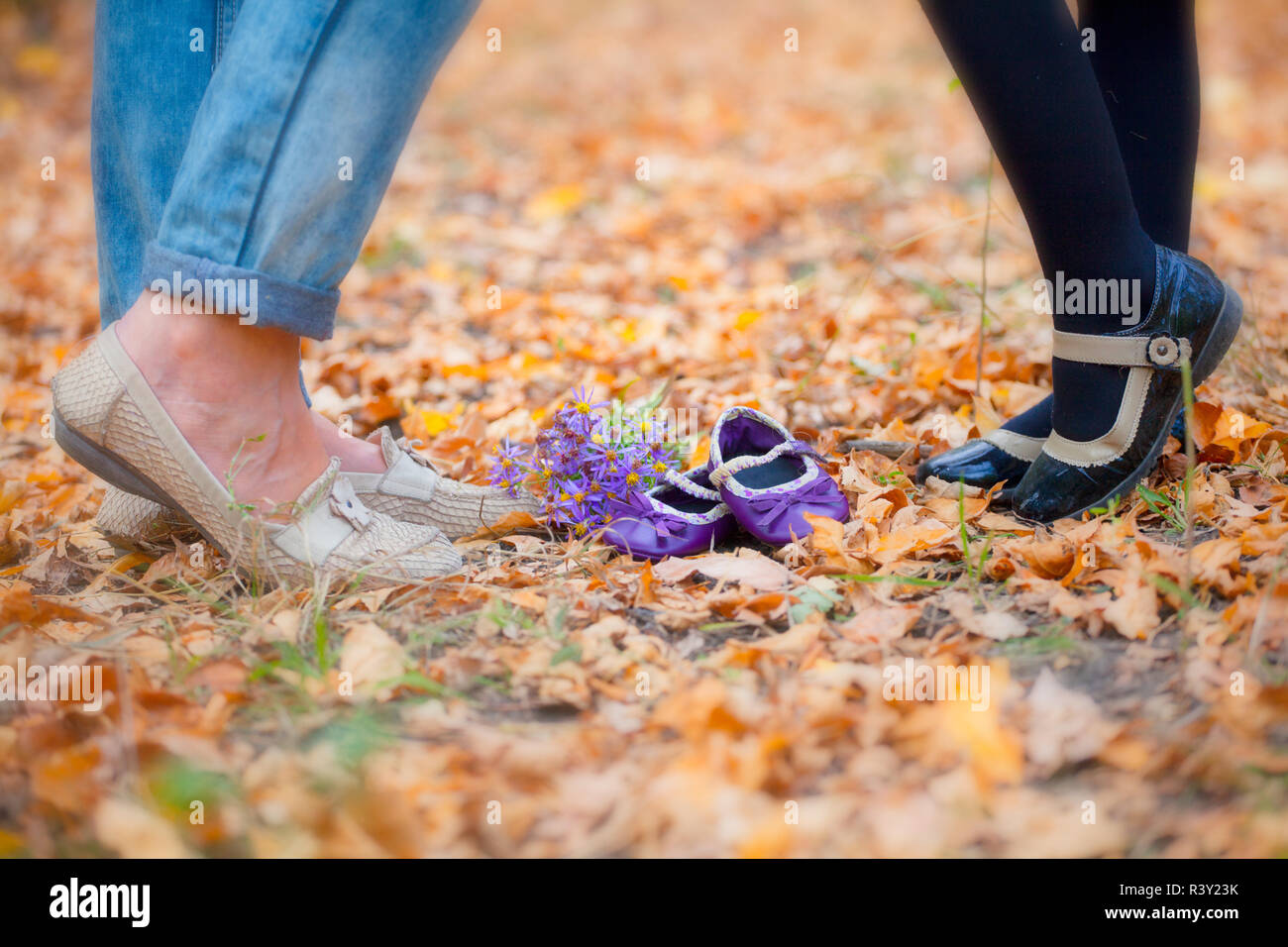 Dad woman feet hi-res stock photography and images - Alamy