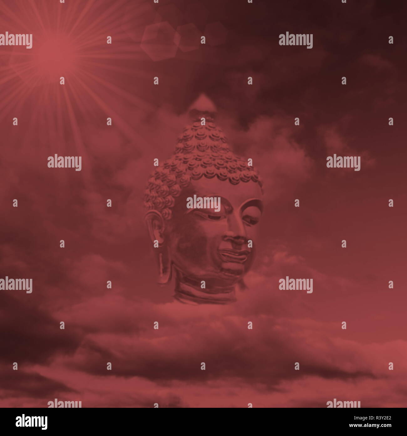 Statue of spring temple buddha china hi-res stock photography and ...