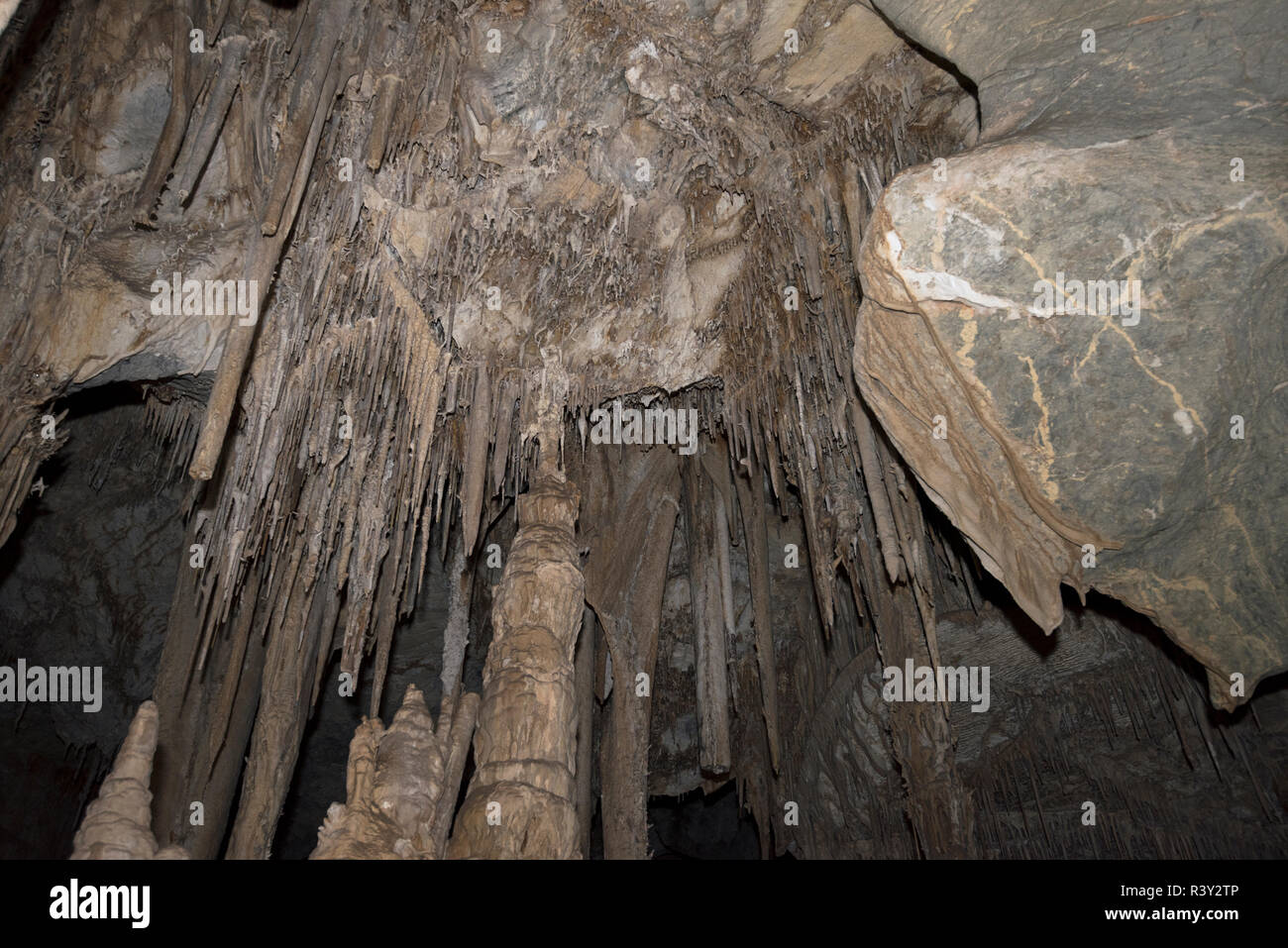 Lehman Cave, Great Basin National Park. Baker, Nevada, USA Stock Photo ...