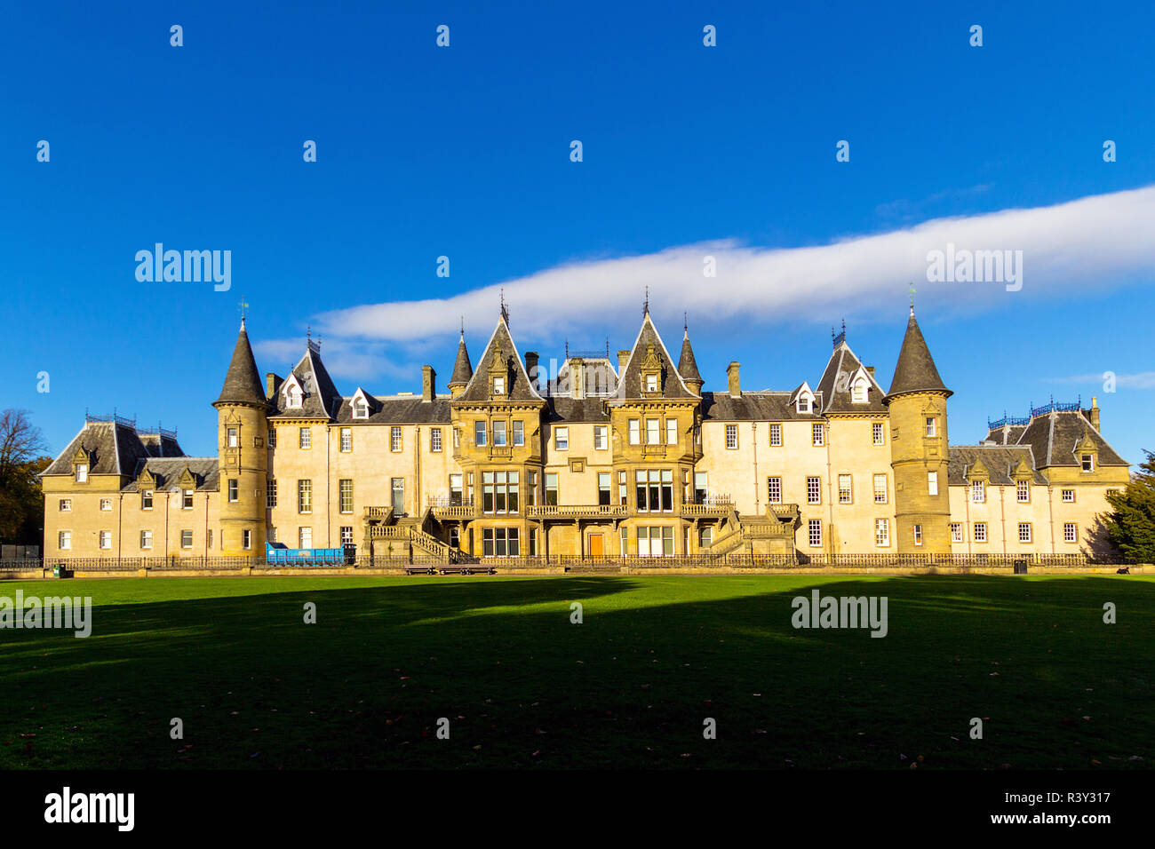 Callendar House/ Estate in Callendar Park, Falkirk, Scotland, UK Stock ...