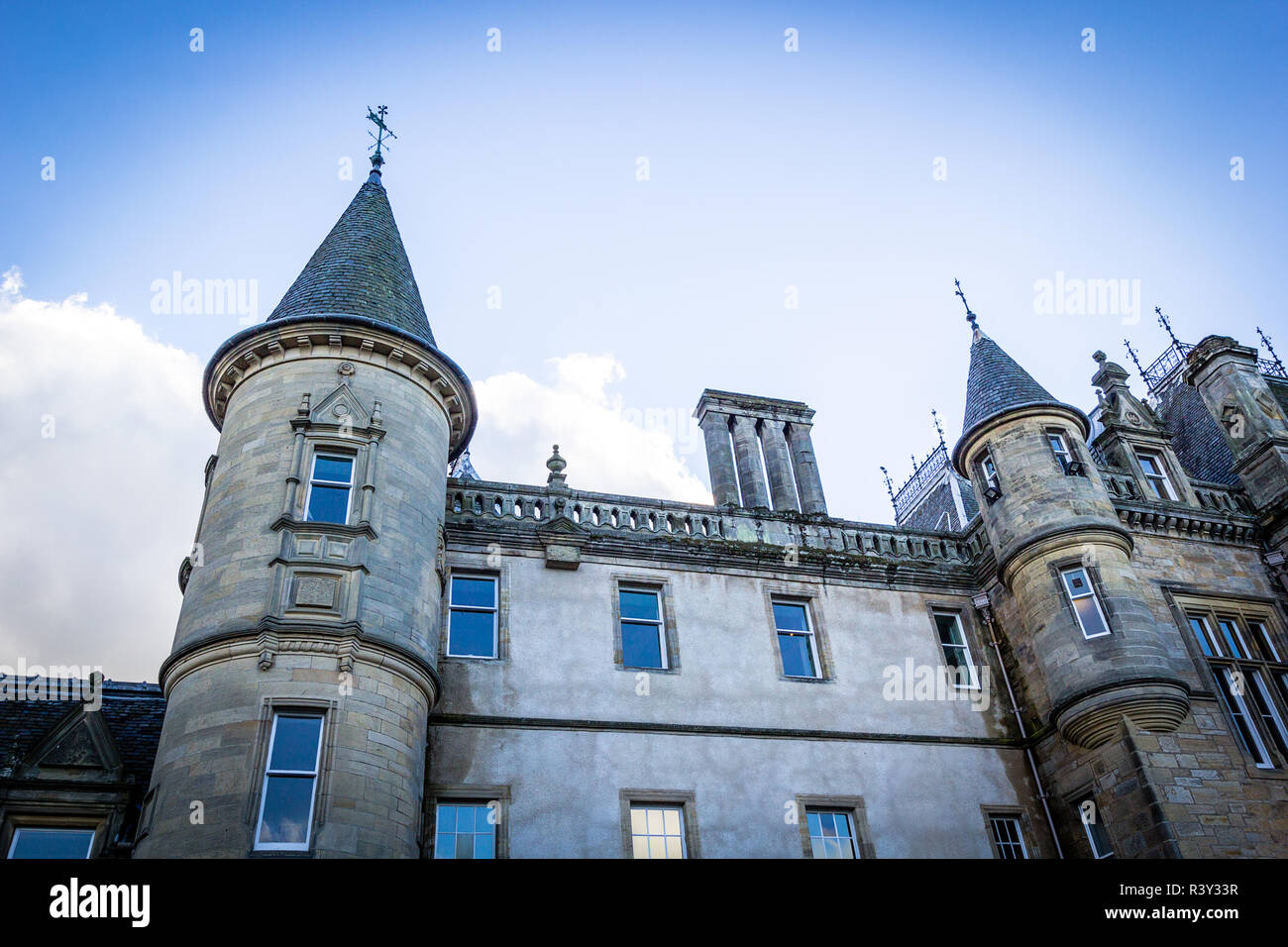 Callendar House/ Estate in Callendar Park, Falkirk, Scotland, UK Stock ...