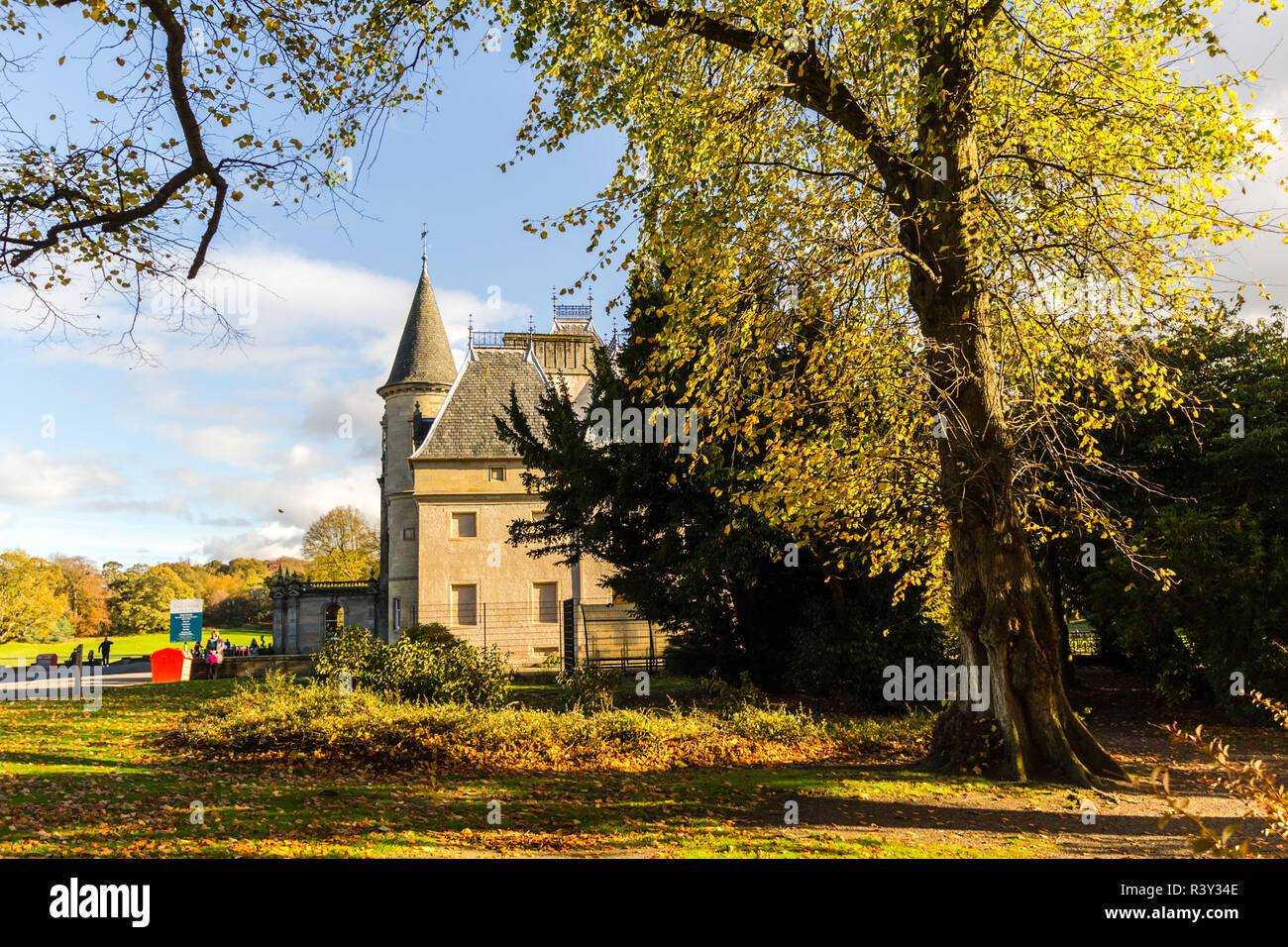 Callendar House/ Estate in Callendar Park, Falkirk, Scotland, UK Stock ...