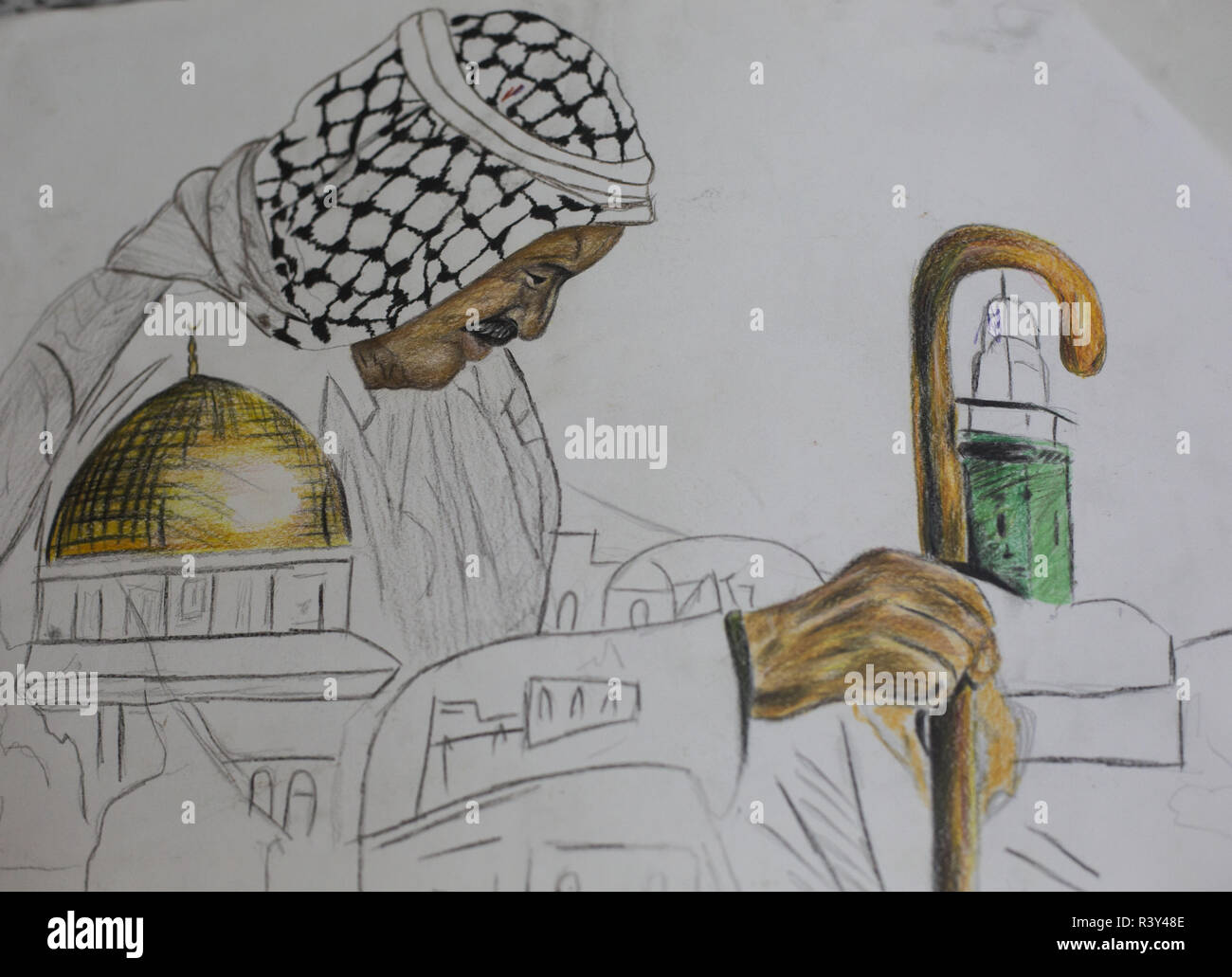 Gaza City, The Gaza Strip, Palestine. 24th Nov, 2018. A Palestinian ...