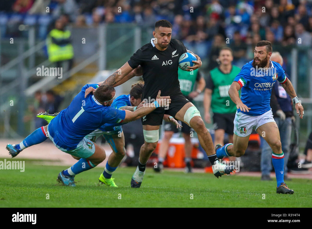 Stadio Olimpico, Rome, Italy. 24th Nov, 2018. Autumn International ...
