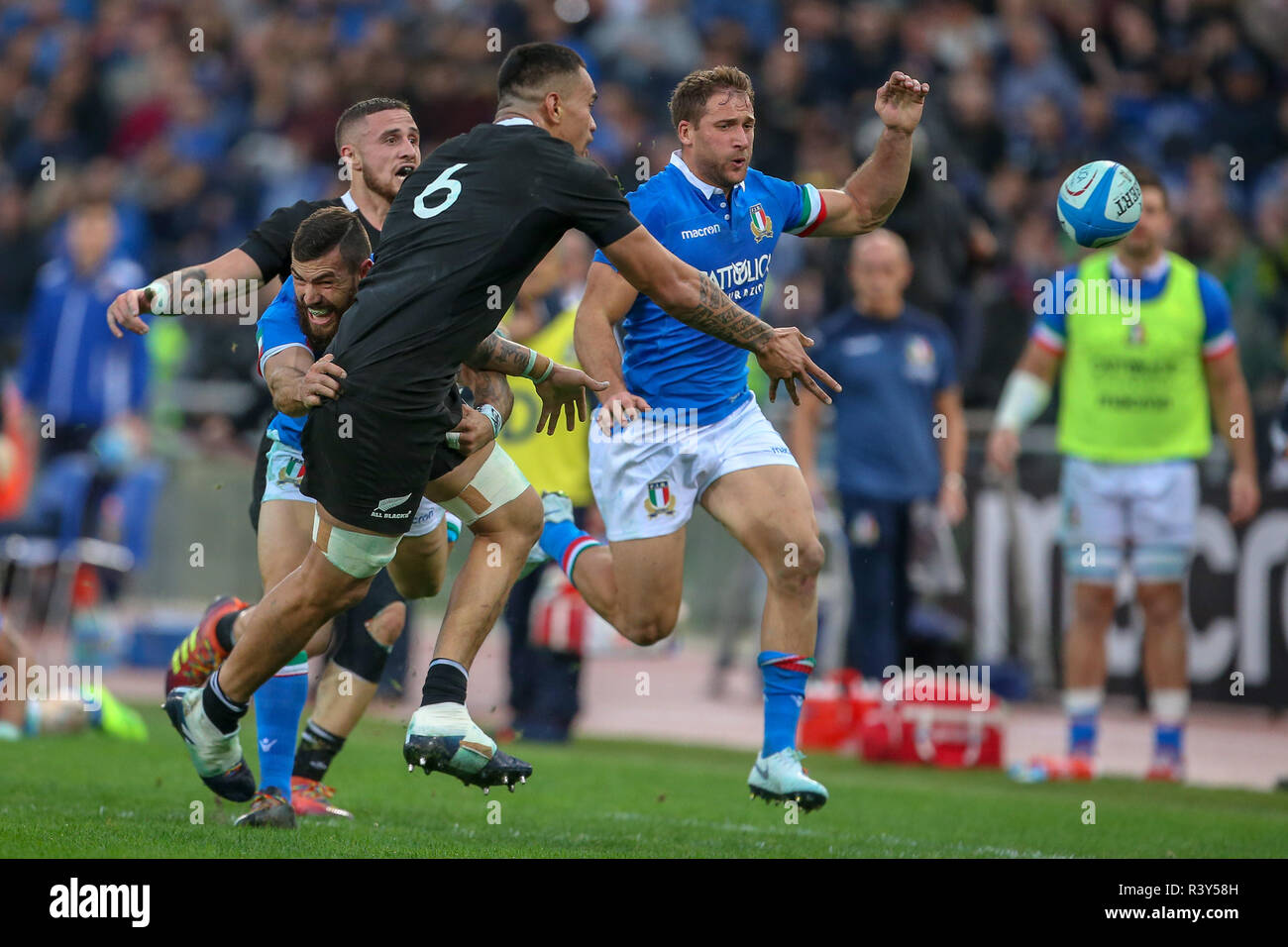 Stadio Olimpico, Rome, Italy. 24th Nov, 2018. Autumn International ...