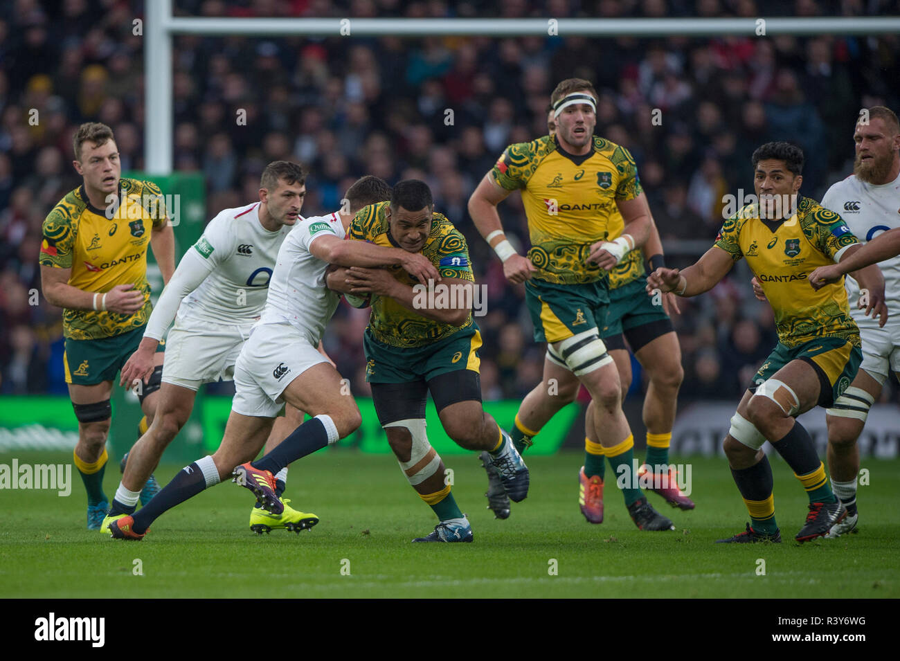 Twickenham, United Kingdom, Saturday, 24th November 2018, RFU, Rugby ...