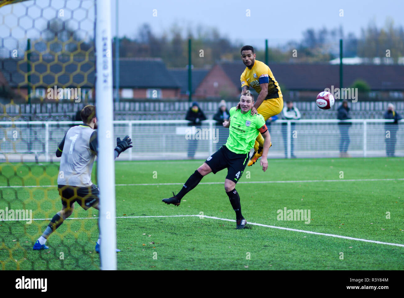 Basford, Nottinghamshire, UK. 24th November 2018. Basford United vs ...