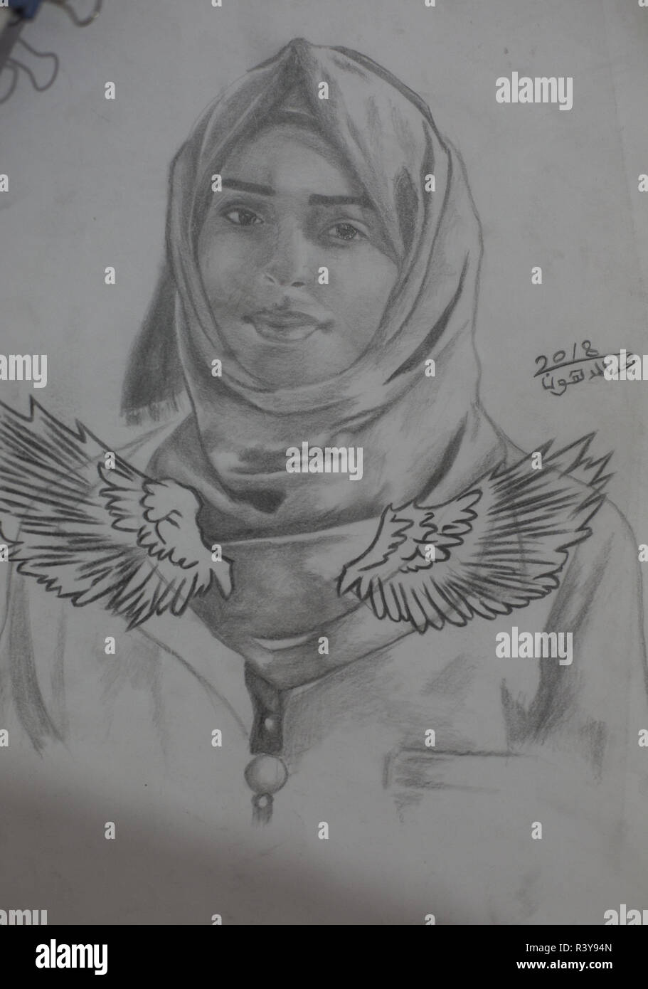 November 24, 2018 - Gaza City, The Gaza Strip, Gaza - Portrait of a ...