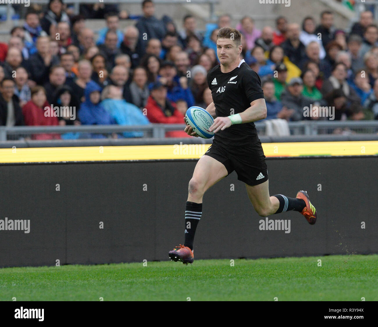 New zealand blacks rugby players hi-res stock photography and images ...