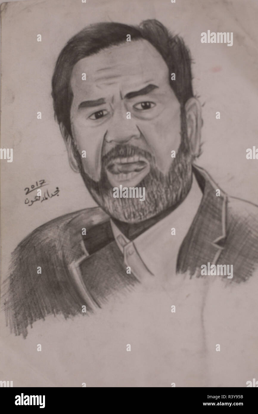 Saddam Hussein Portrait Stock Photos & Saddam Hussein Portrait Stock ...
