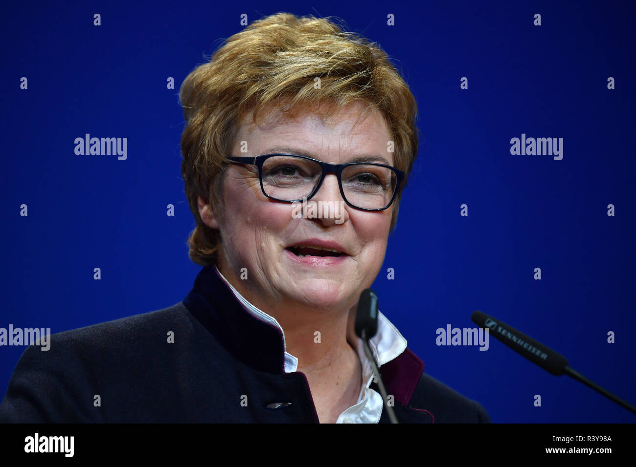 Munich, Deutschland. 24th Nov, 2018. Monika HOHLMEIER, single photo ...