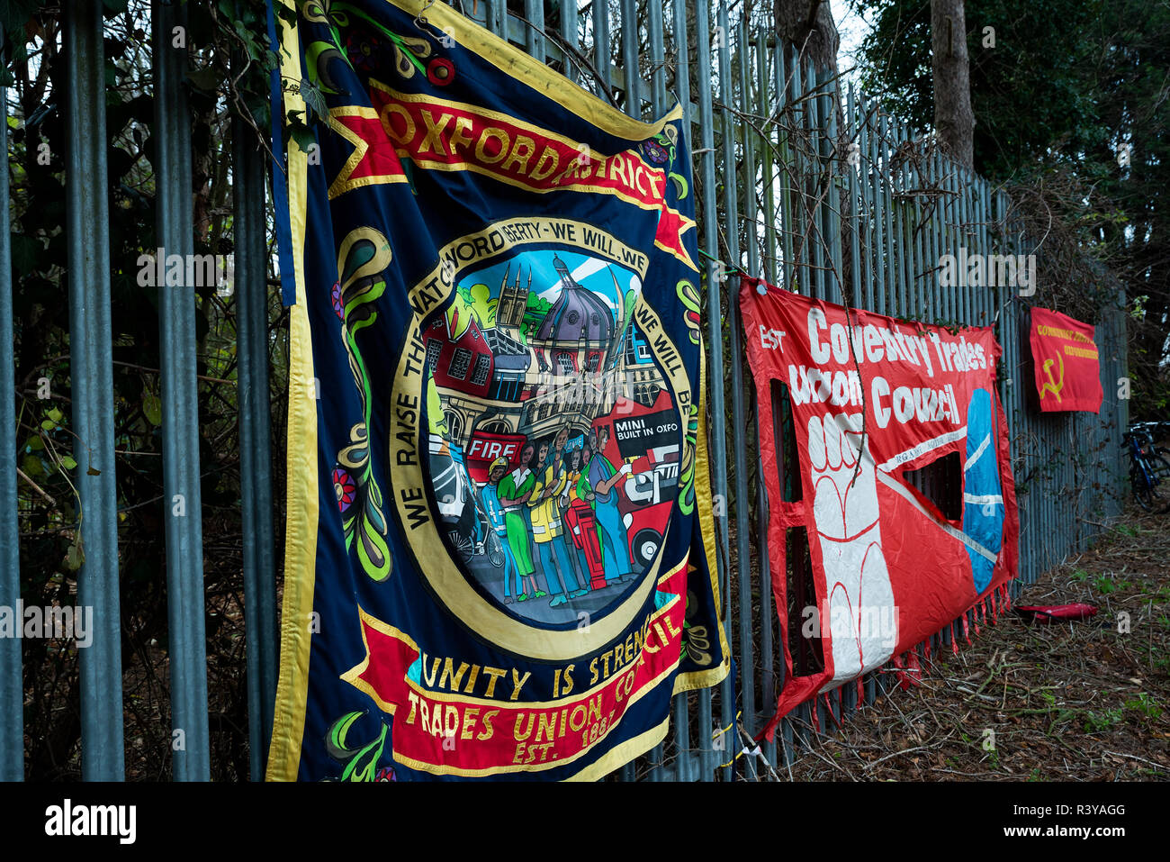 Campsfield house detention centre protest hi-res stock photography and ...