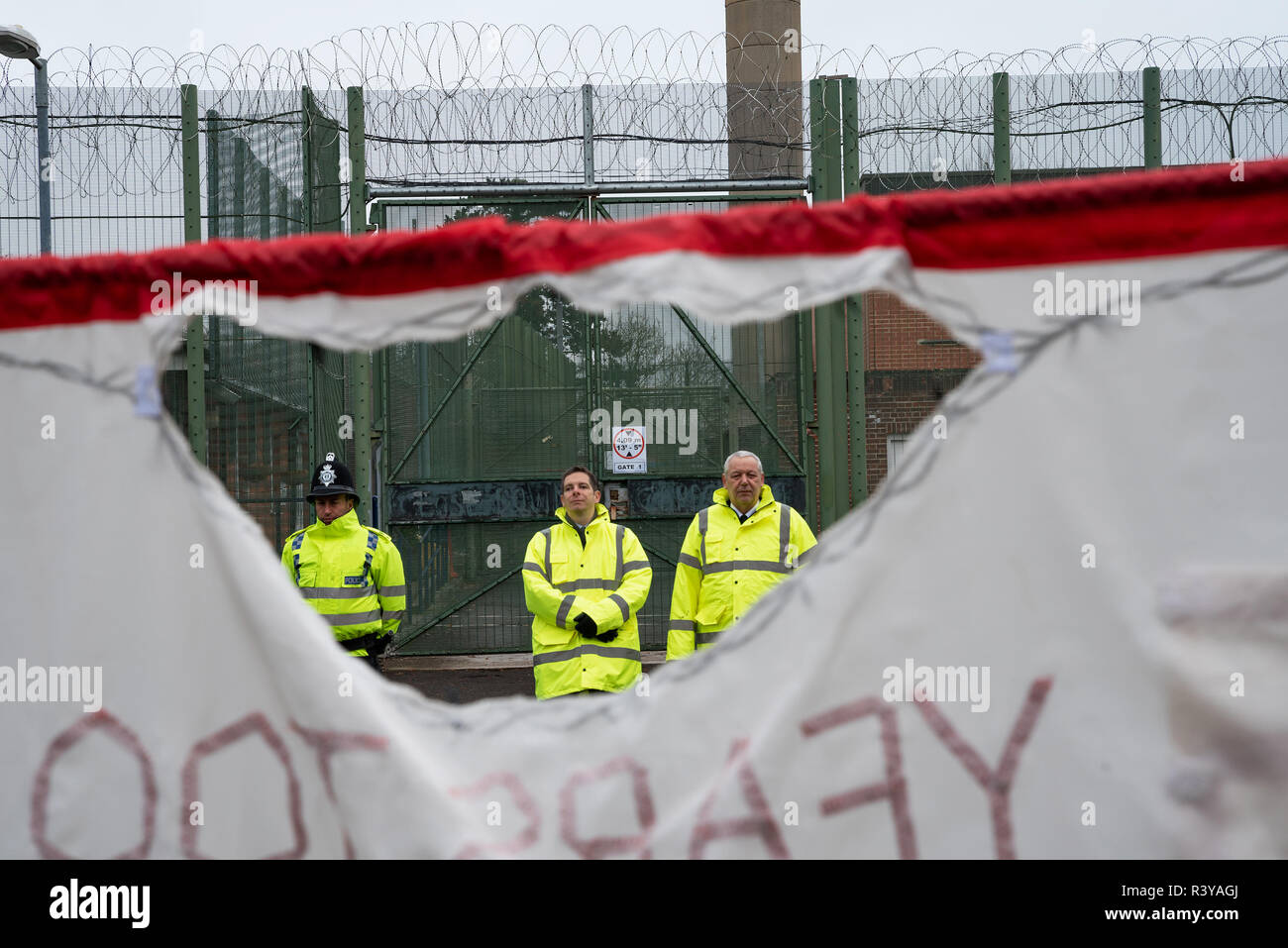 Kidlington, Oxford, UK. 24th November 2018. Campsfield House ...