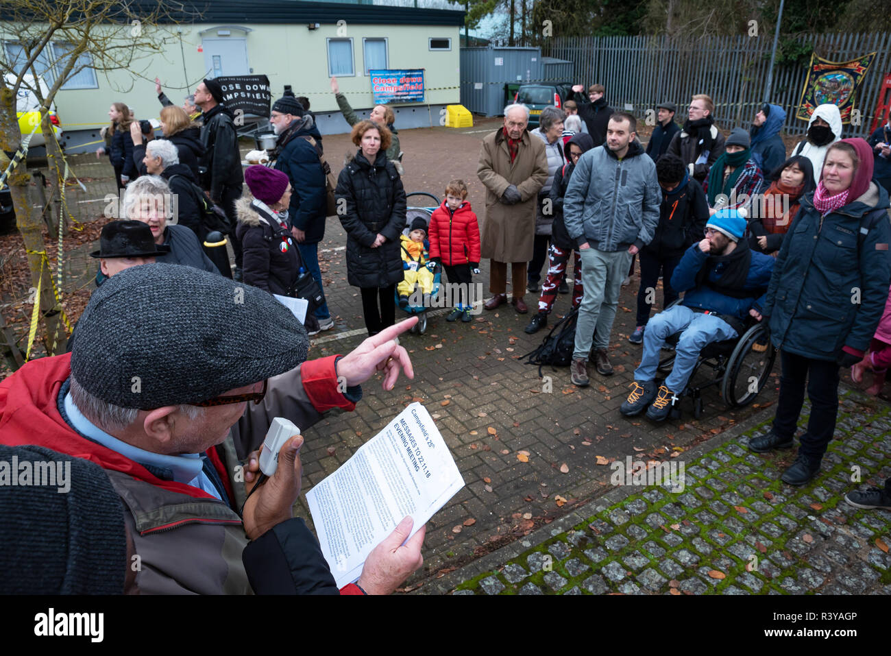 Kidlington, Oxford, UK. 24th November 2018. Campsfield House ...
