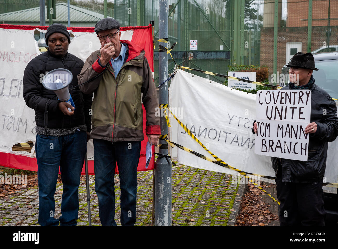 Kidlington, Oxford, UK. 24th November 2018. Campsfield House ...