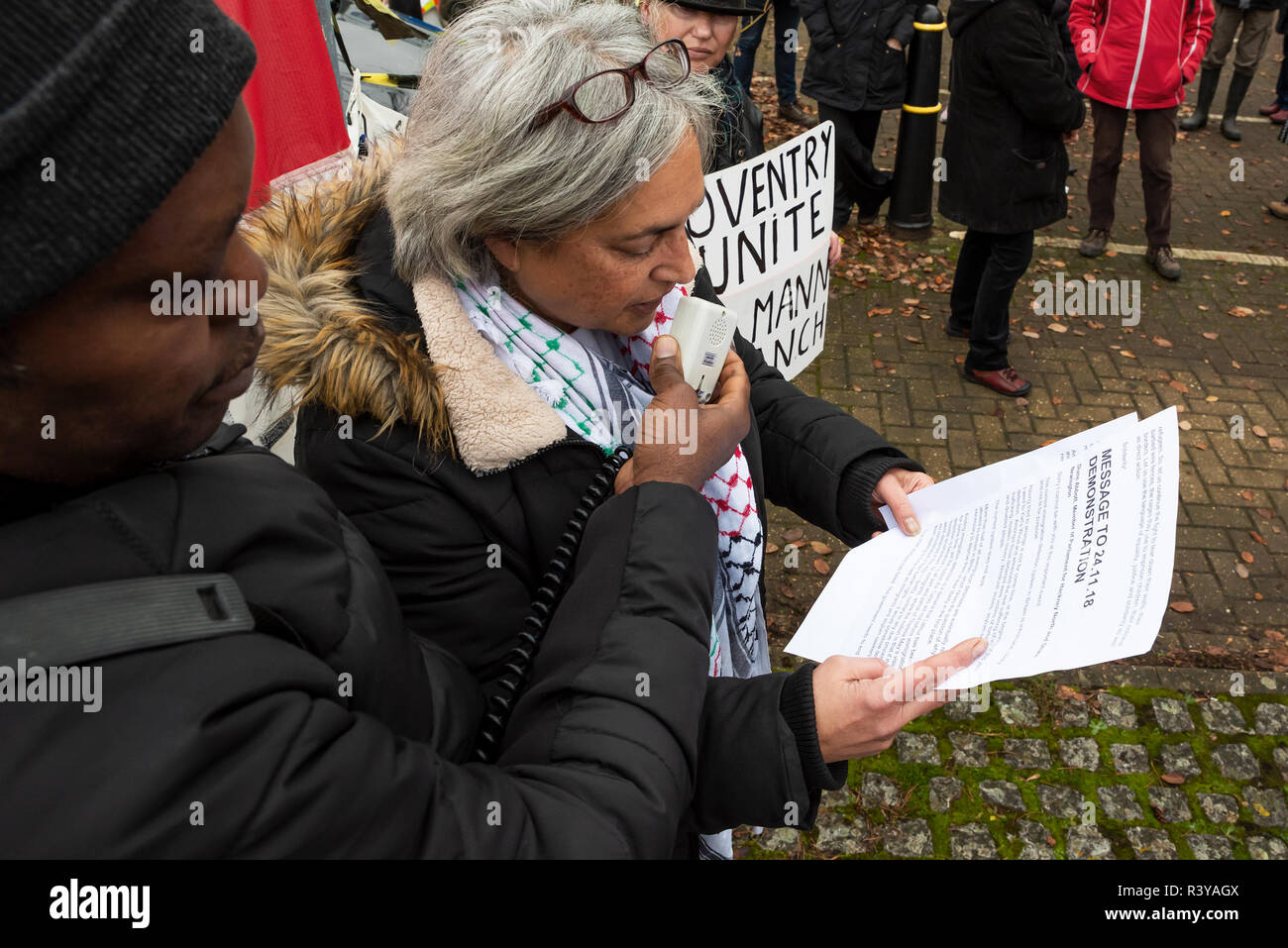 Kidlington, Oxford, UK. 24th November 2018. Campsfield House ...