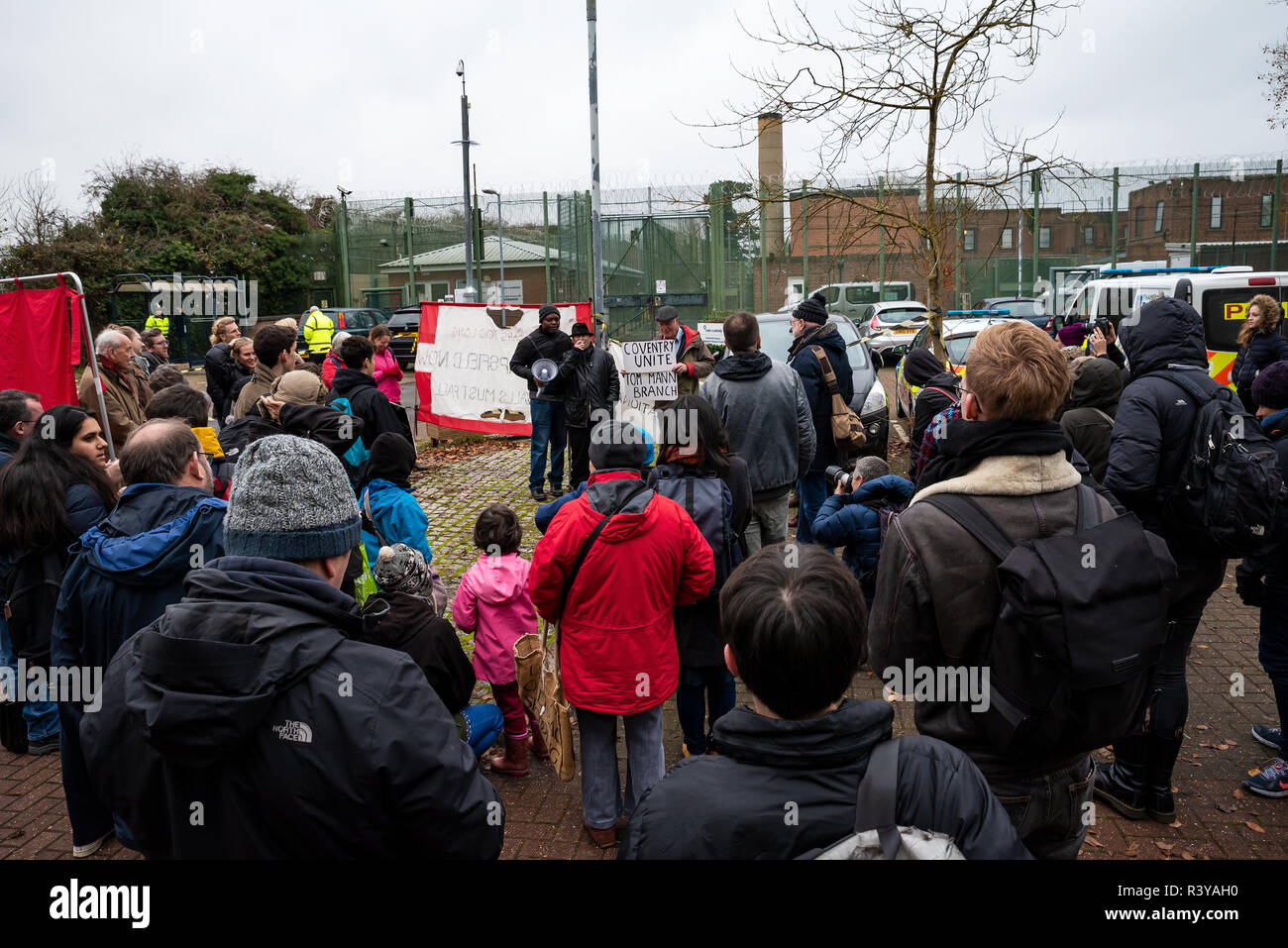 Kidlington, Oxford, UK. 24th November 2018. Campsfield House ...