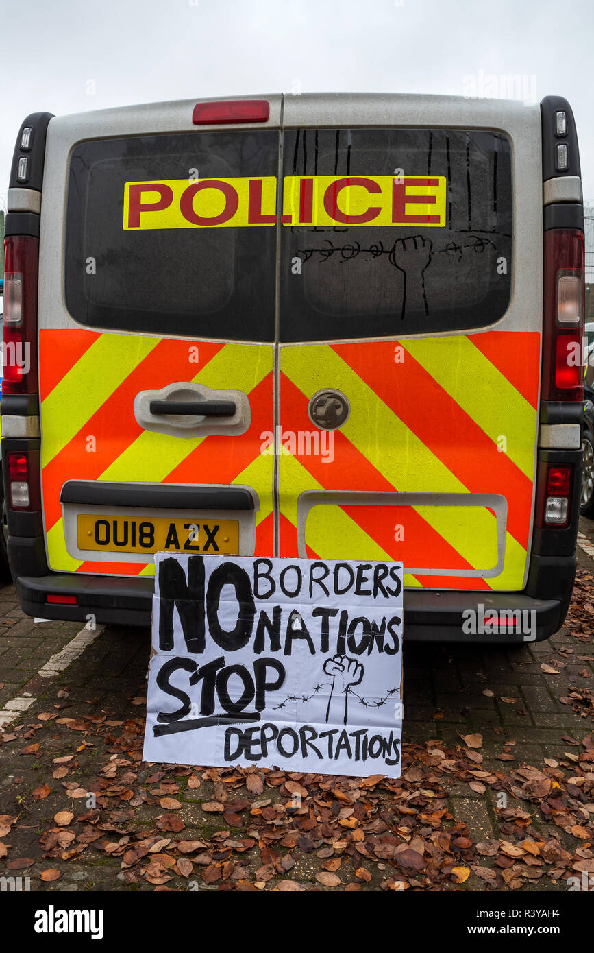 Kidlington, Oxford, UK. 24th November 2018. Campsfield House ...