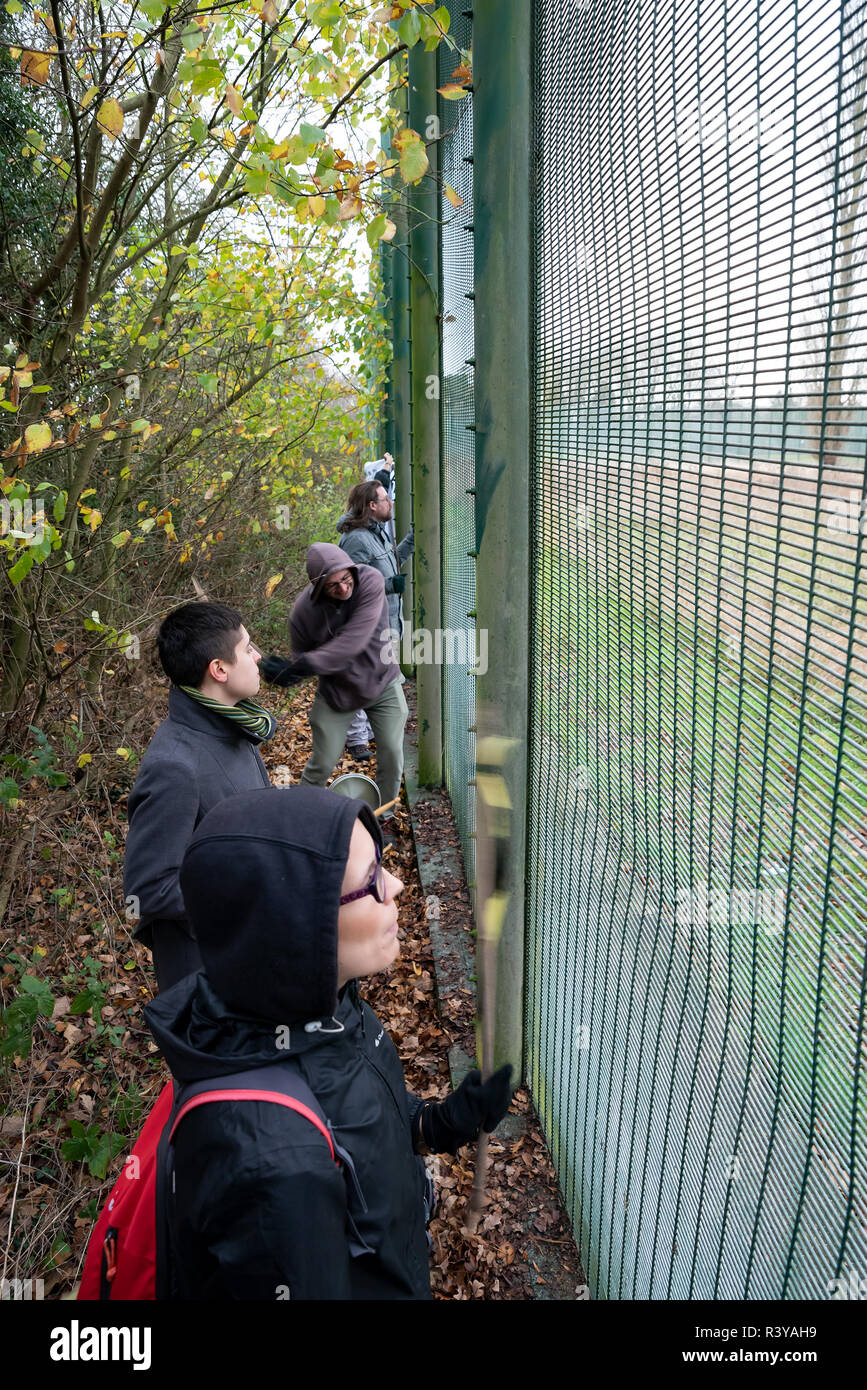 Kidlington, Oxford, UK. 24th November 2018. Campsfield House ...